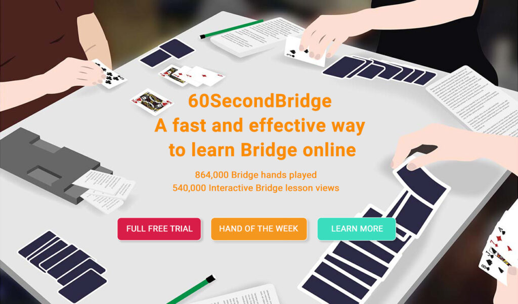 Learn Bridge Online - 400+ Lessons - Master Bidding and Play